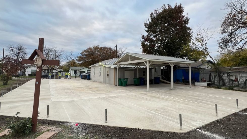 Jordan Foster Enhances Pax Christi Food Pantry's Mission with Concrete ...